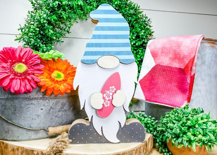 Interchangeable Gnome Surfboard