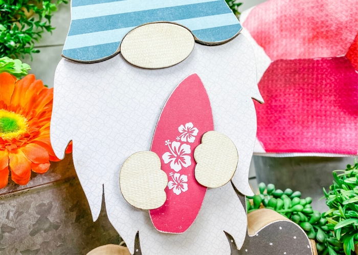Interchangeable Gnome Surfboard