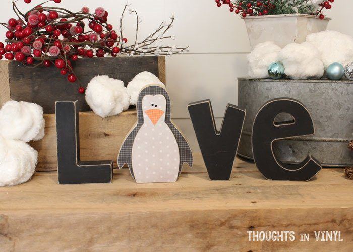 Interchangeable Love Letters {penguin}