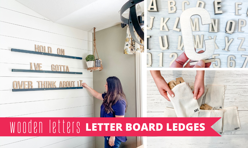 Vinyl Letters | Wooden Letters | Super Saturday Crafts
